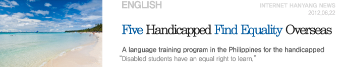 Five Handicapped Find Equality Overseas