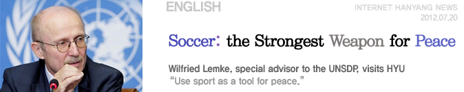 Sport: the Strongest Weapon for Peace